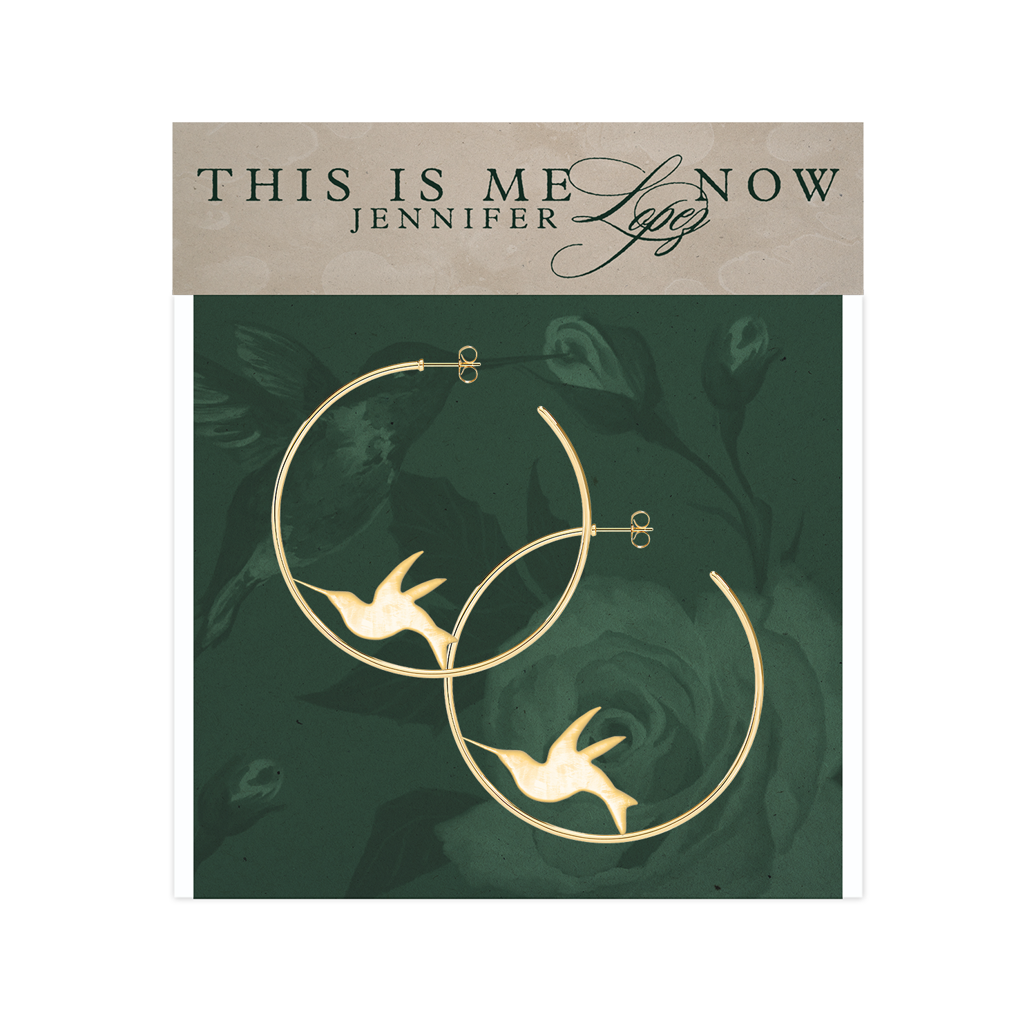 Hummingbird Hoop Earrings | Jennifer Lopez Official Store